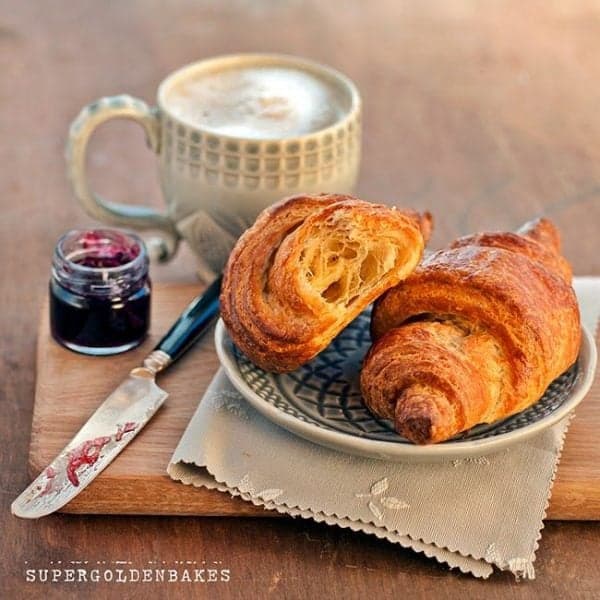 Quick and Easy Croissants from Scratch - Supergolden Bakes