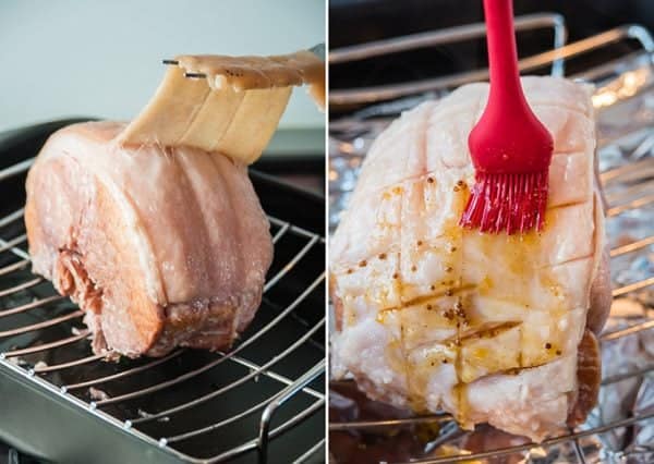 Air Fryer Gammon - Supergolden Bakes