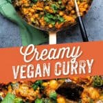 Chickpea And Spinach Curry - Supergolden Bakes