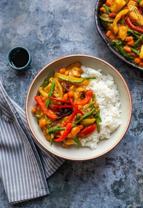 Chinese Chicken Curry | Slimming Friendly - Supergolden Bakes