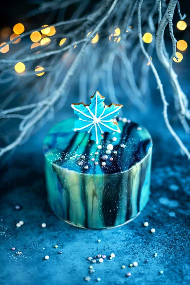 Mirror Glaze Cake - Supergolden Bakes