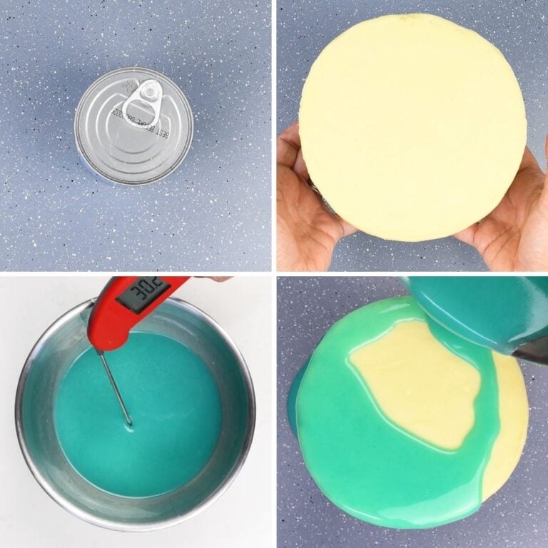 Mirror Glaze Cake - Supergolden Bakes