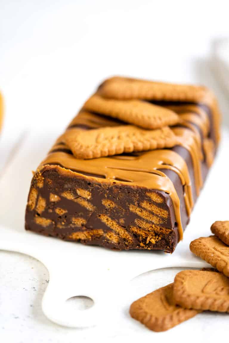 Biscoff Chocolate Biscuit Cake - Supergolden Bakes