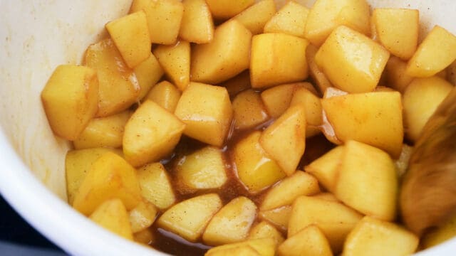Eve’s Pudding – Apple Sponge Cake - Supergolden Bakes