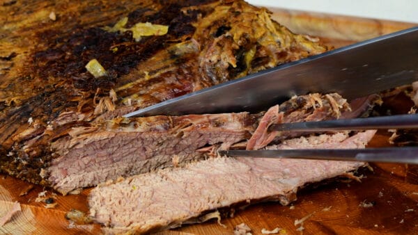 Slow Cooker Brisket - Supergolden Bakes