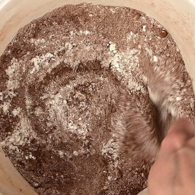 School Days Chocolate Concrete - Supergolden Bakes