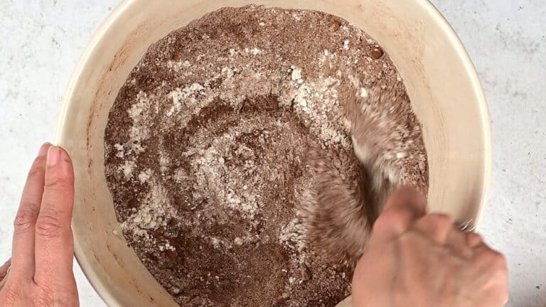 School Days Chocolate Concrete - Supergolden Bakes