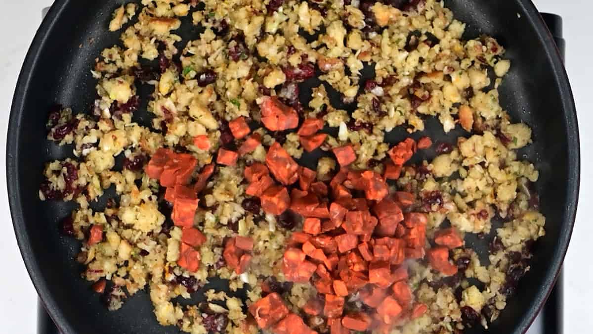 Stuffed Turkey Roll - Supergolden Bakes