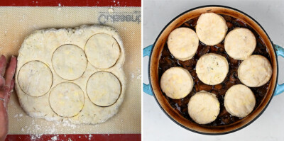Hearty Beef Cobbler - Supergolden Bakes
