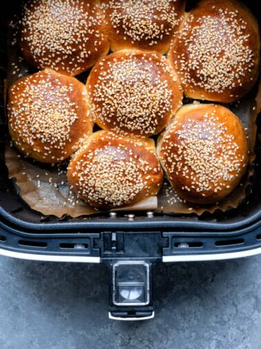 Easy Air Fryer Bread - Supergolden Bakes
