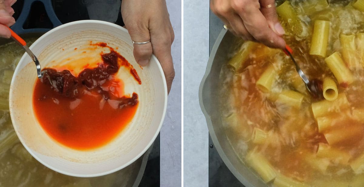 One-Pot Creamy Gochujang Pasta - Supergolden Bakes