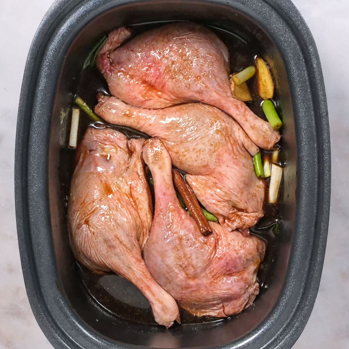Chinese Crispy Duck (Air Fryer or Oven) - Supergolden Bakes