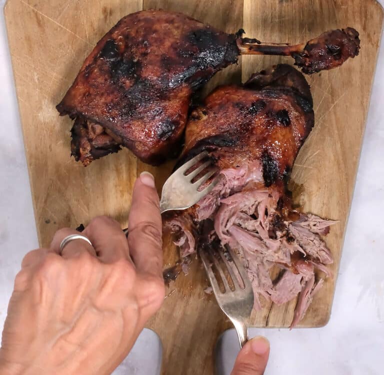 Chinese Crispy Duck (Air Fryer or Oven) - Supergolden Bakes