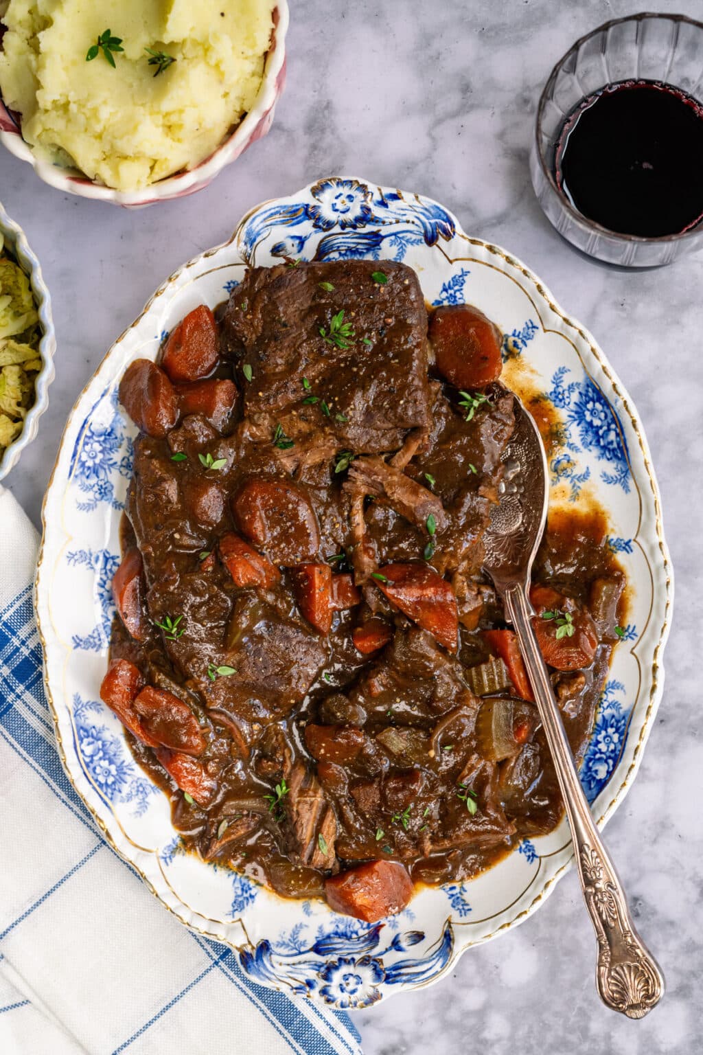 Slow Cooker Braised Steak - Supergolden Bakes