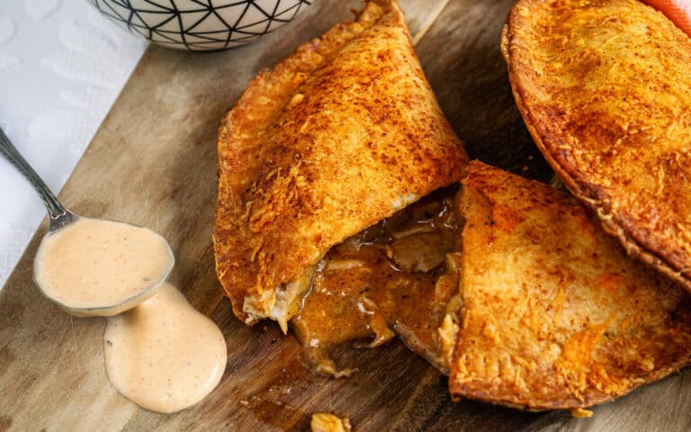 Air Fryer Chicken Crispanada (Taco Bell Copycat) - Supergolden Bakes