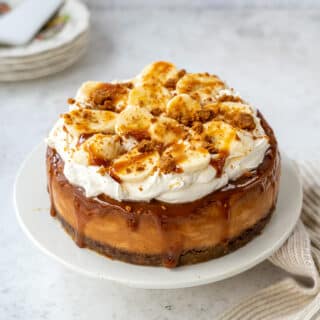 Banoffee Cheesecake! - Supergolden Bakes