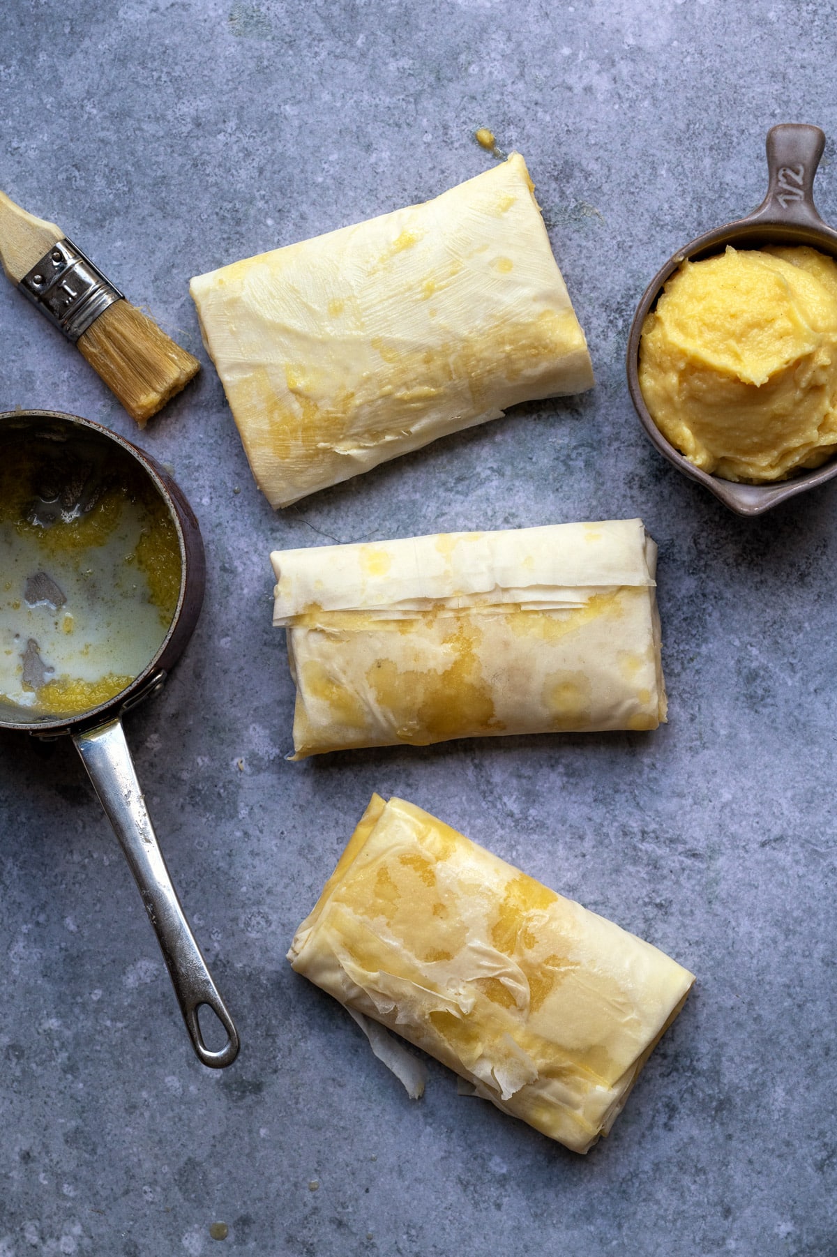 Bougatsa Recipe (Μπουγάτσα) - Greek Phyllo Custard Pie - Supergolden Bakes