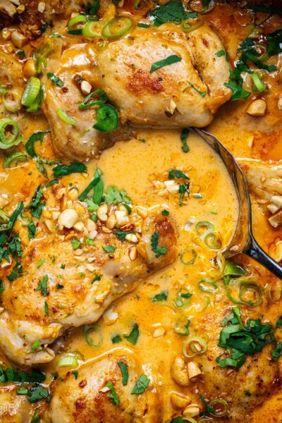 One Pan Coconut Lime Chicken - Supergolden Bakes