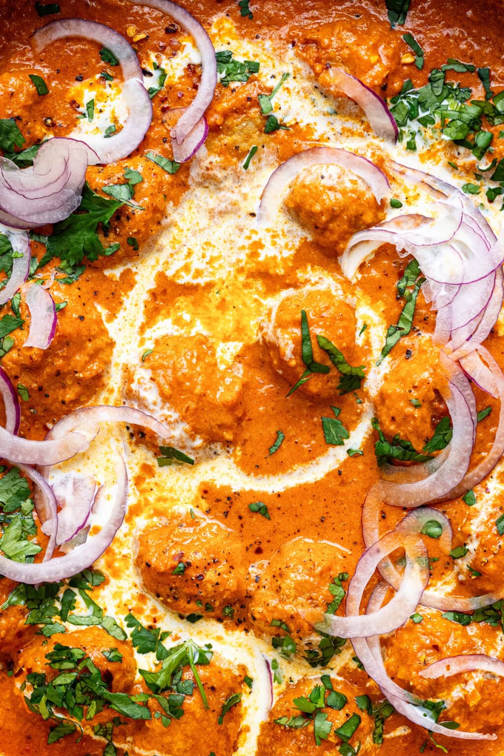 Butter Chicken Meatballs - Supergolden Bakes