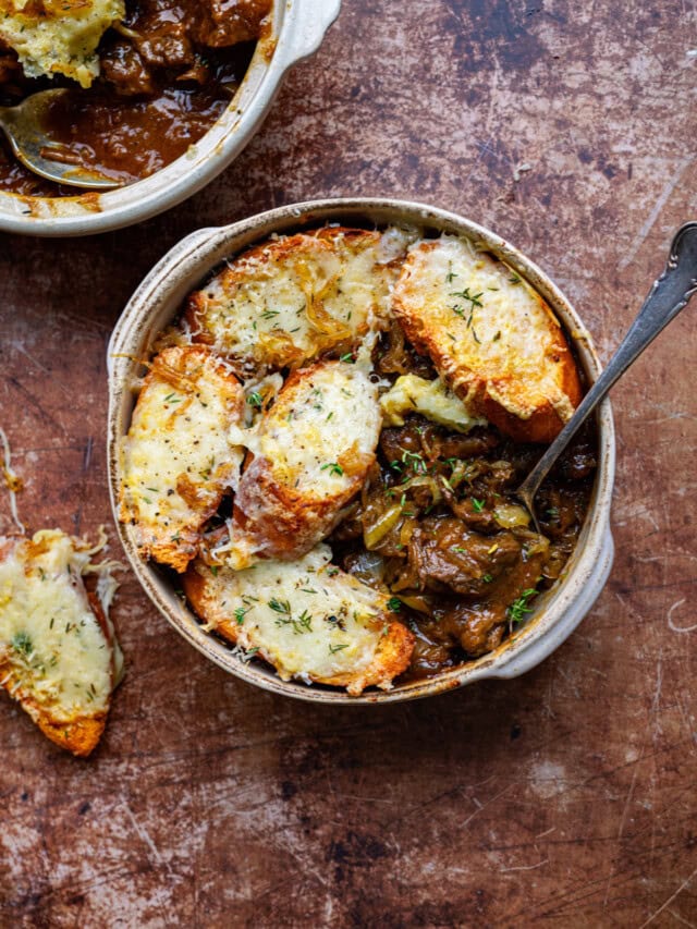 Hearty Beef Cobbler - Supergolden Bakes