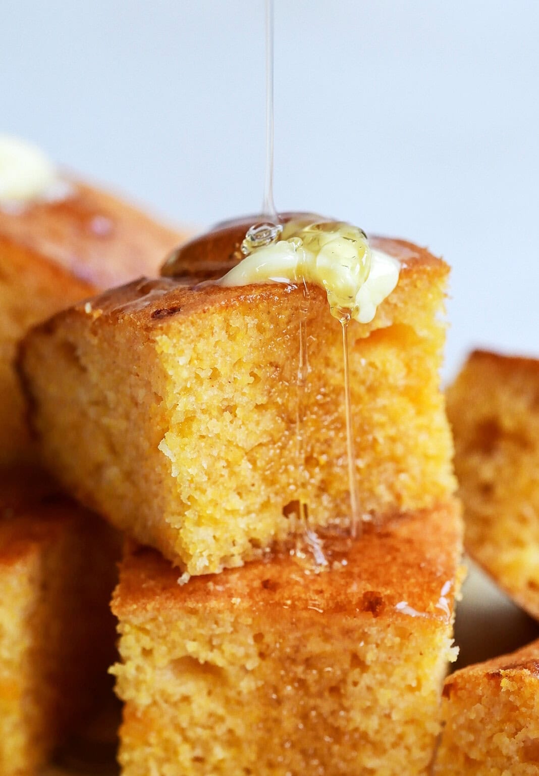 Air Fryer Cornbread Recipe - Supergolden Bakes