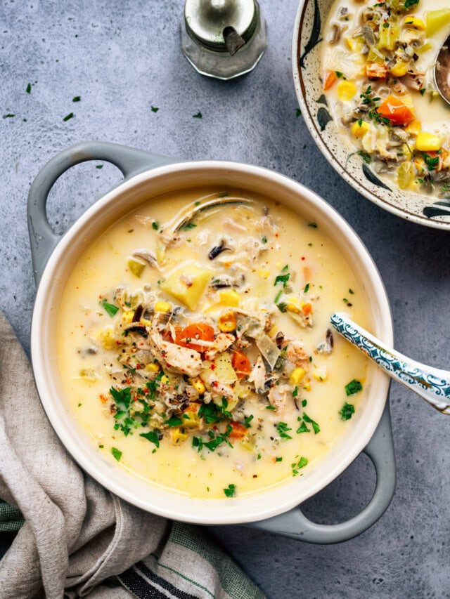 Leftover turkey Korma curry