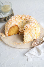 Coconut Bundt Cake with White Chocolate Cream Cheese Frosting ...