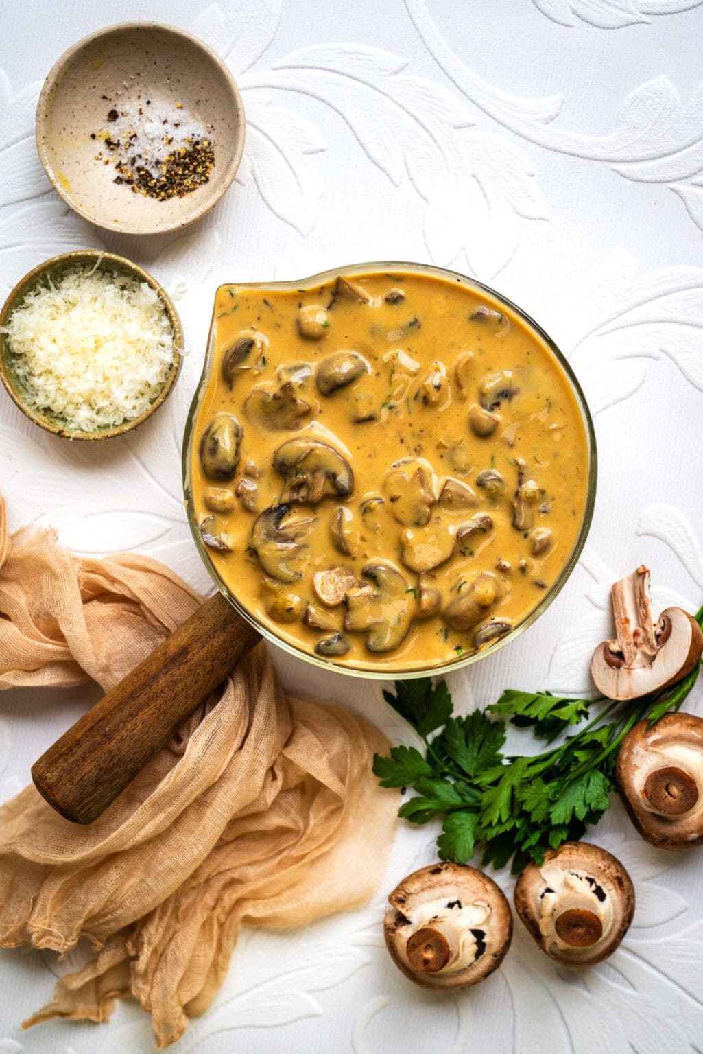 Creamy Marsala Sauce - Supergolden Bakes