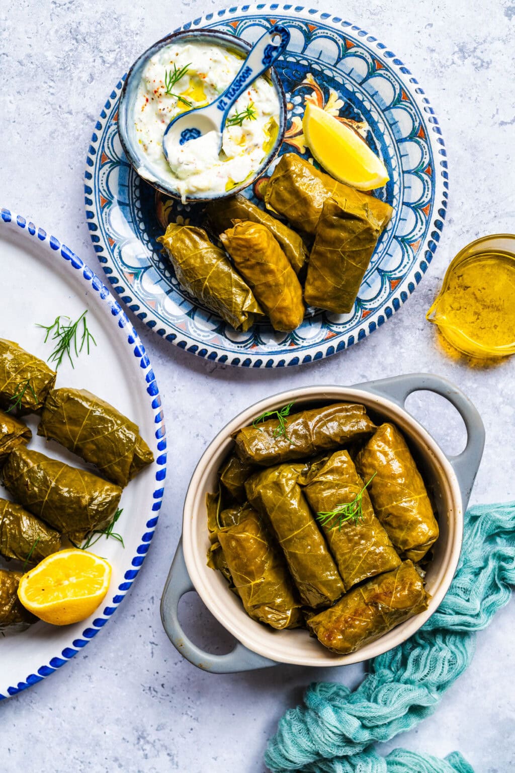 Dolmades – Greek Stuffed Vine Leaves - Supergolden Bakes