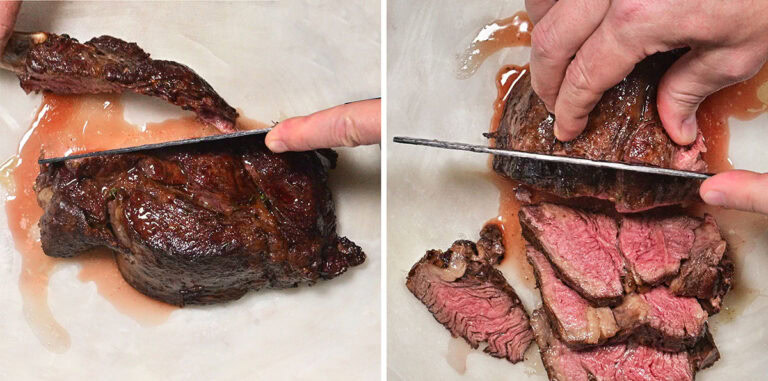 How to Cook The Perfect Bone-in Ribeye Steak - Supergolden Bakes