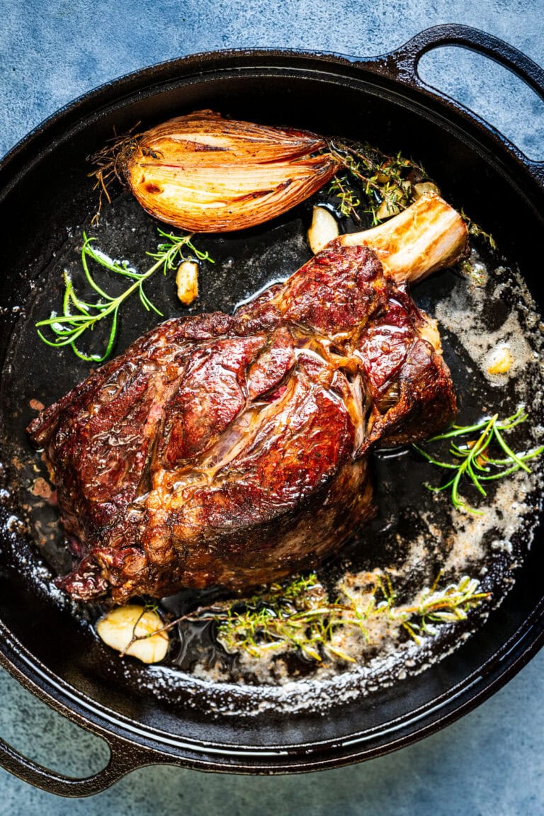 How to Cook The Perfect Bone-in Ribeye Steak - Supergolden Bakes