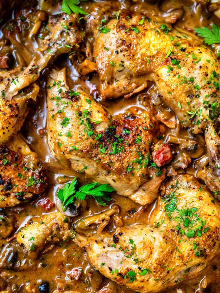 Chicken Cacciatore (Italian Chicken Stew) - Supergolden Bakes