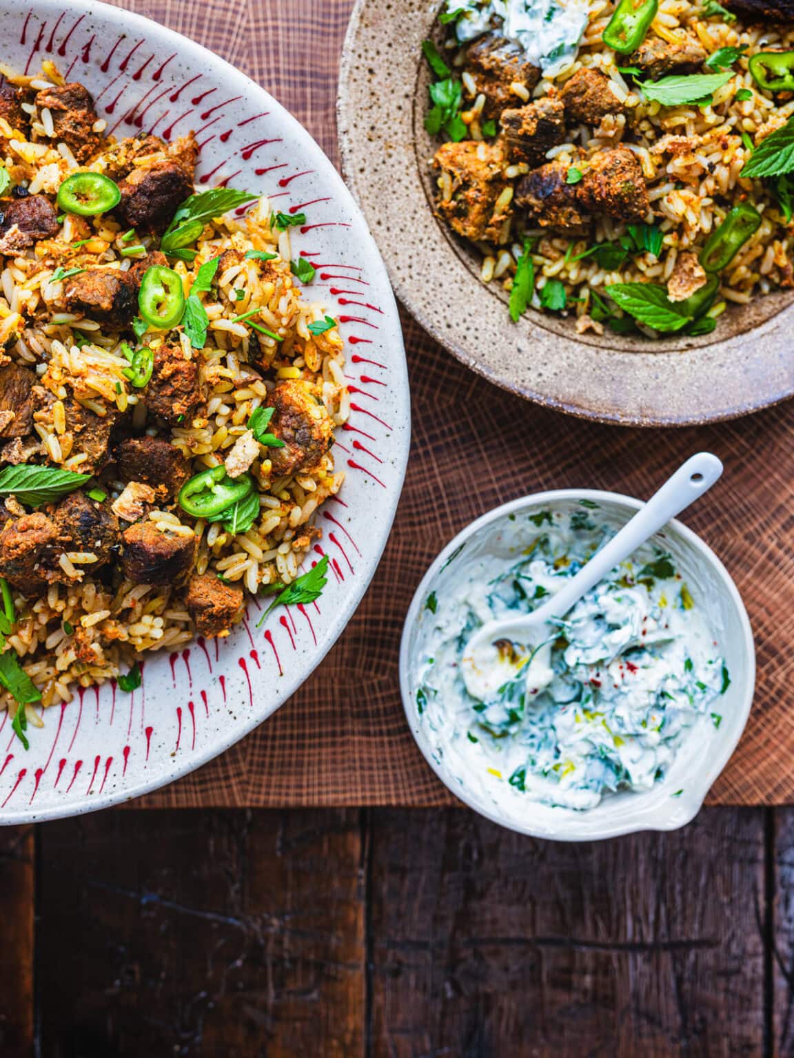 Slow Cooker Beef Biryani - Supergolden Bakes
