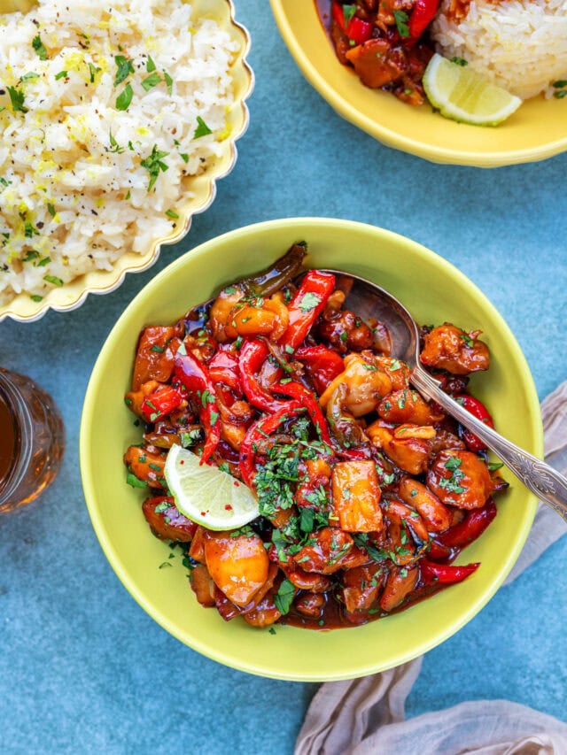 Cowboy Butter Chicken Pasta - Supergolden Bakes